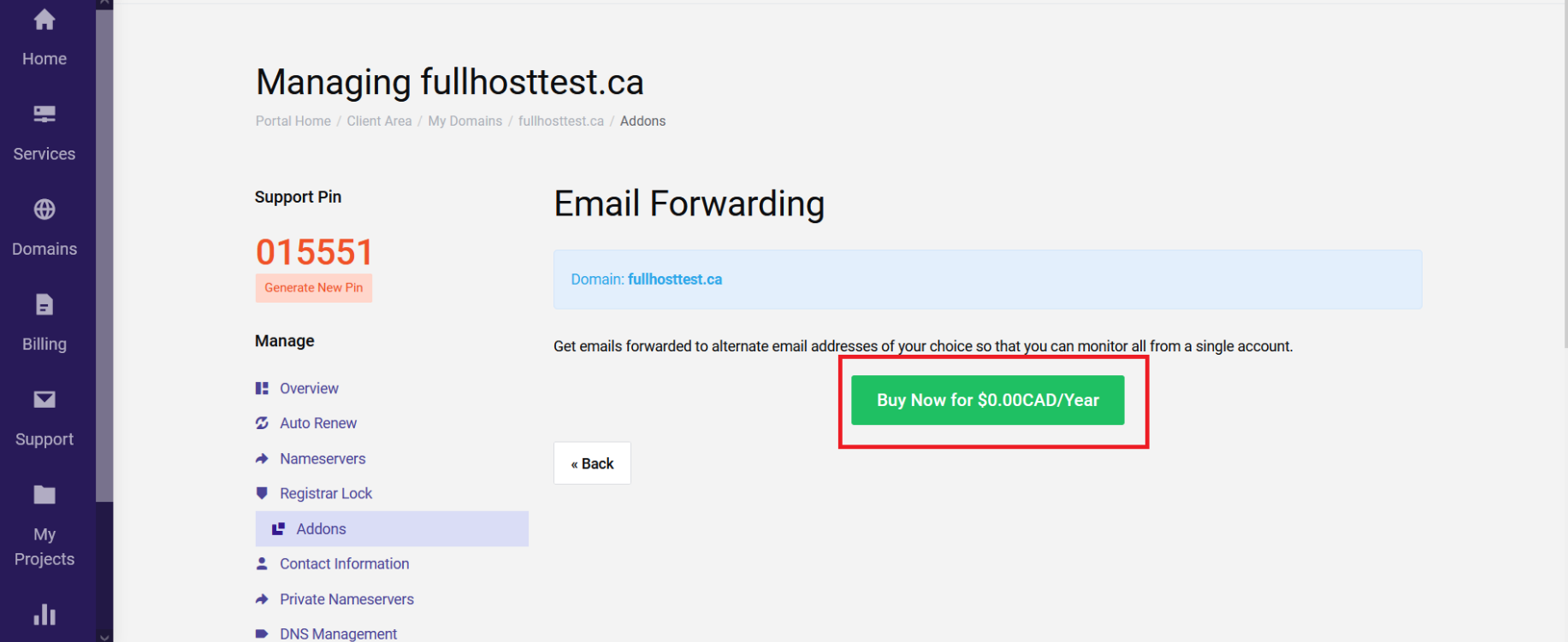How to Forward an email account - FullHost