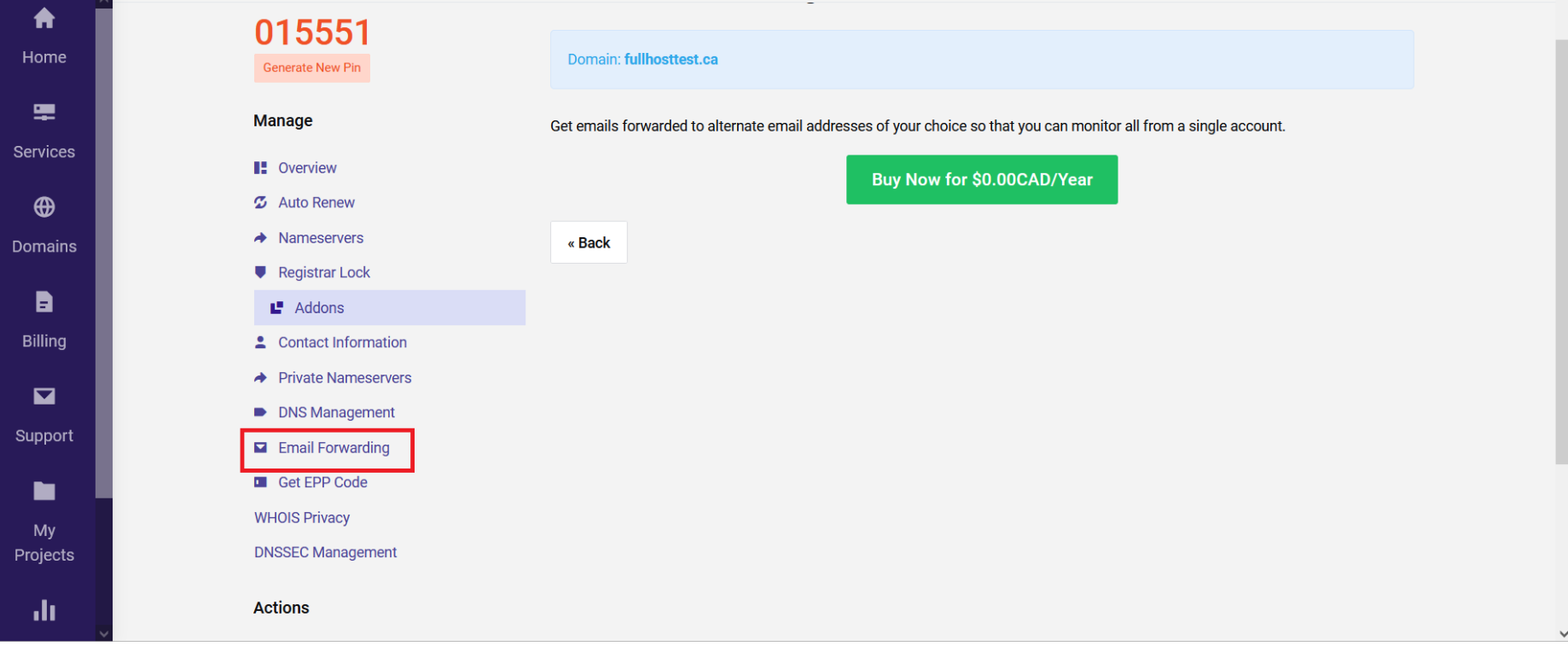 How to Forward an email account - FullHost